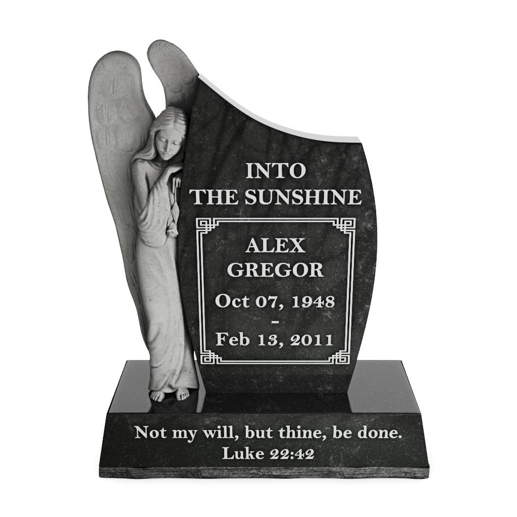 Wing Monument - EternityHeadStones.Com